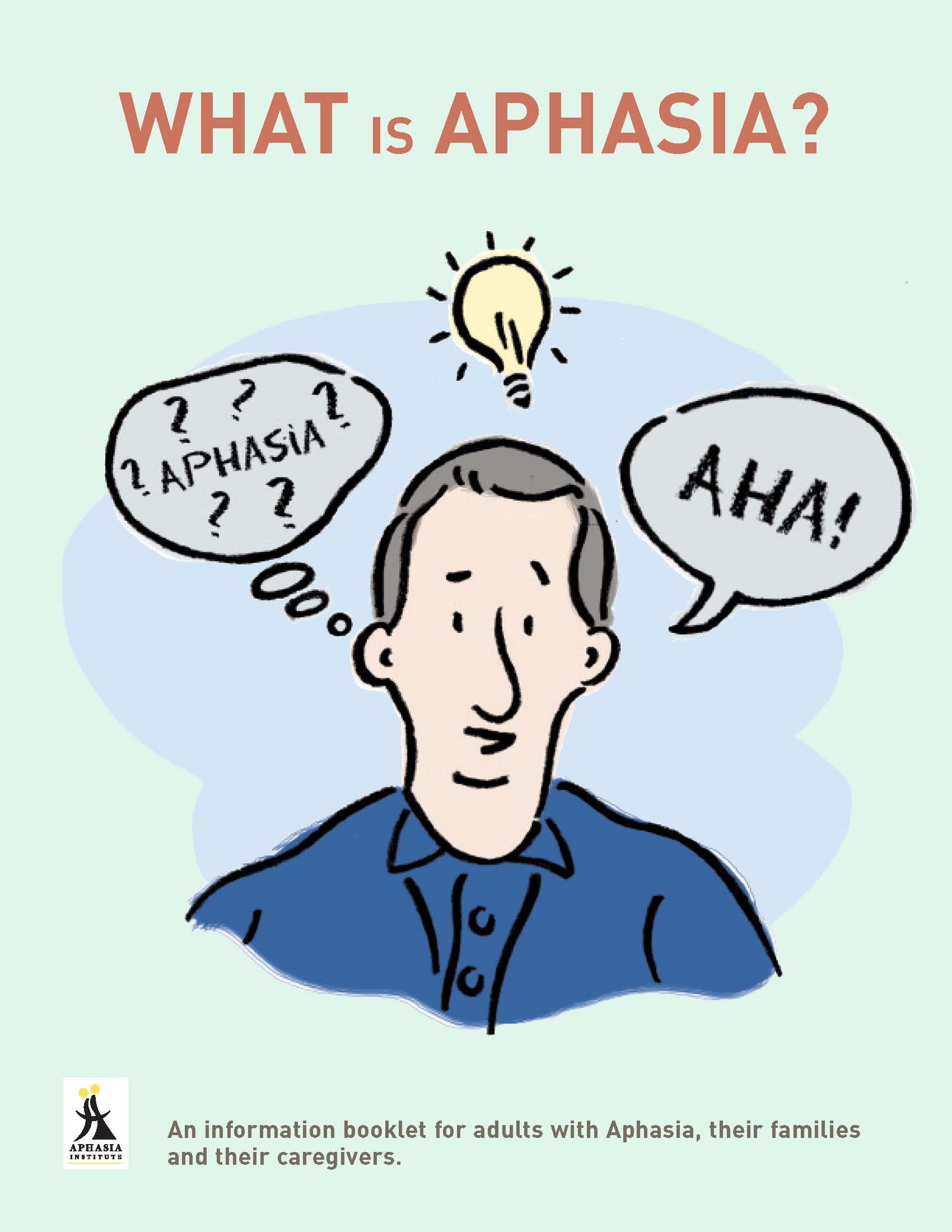 “What Is Aphasia?” Booklets